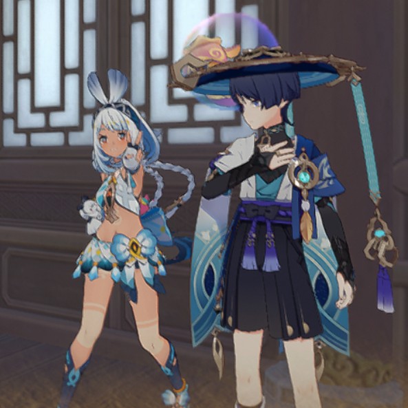 Random Wanderer pics for badge Genshin Impact | HoYoLAB