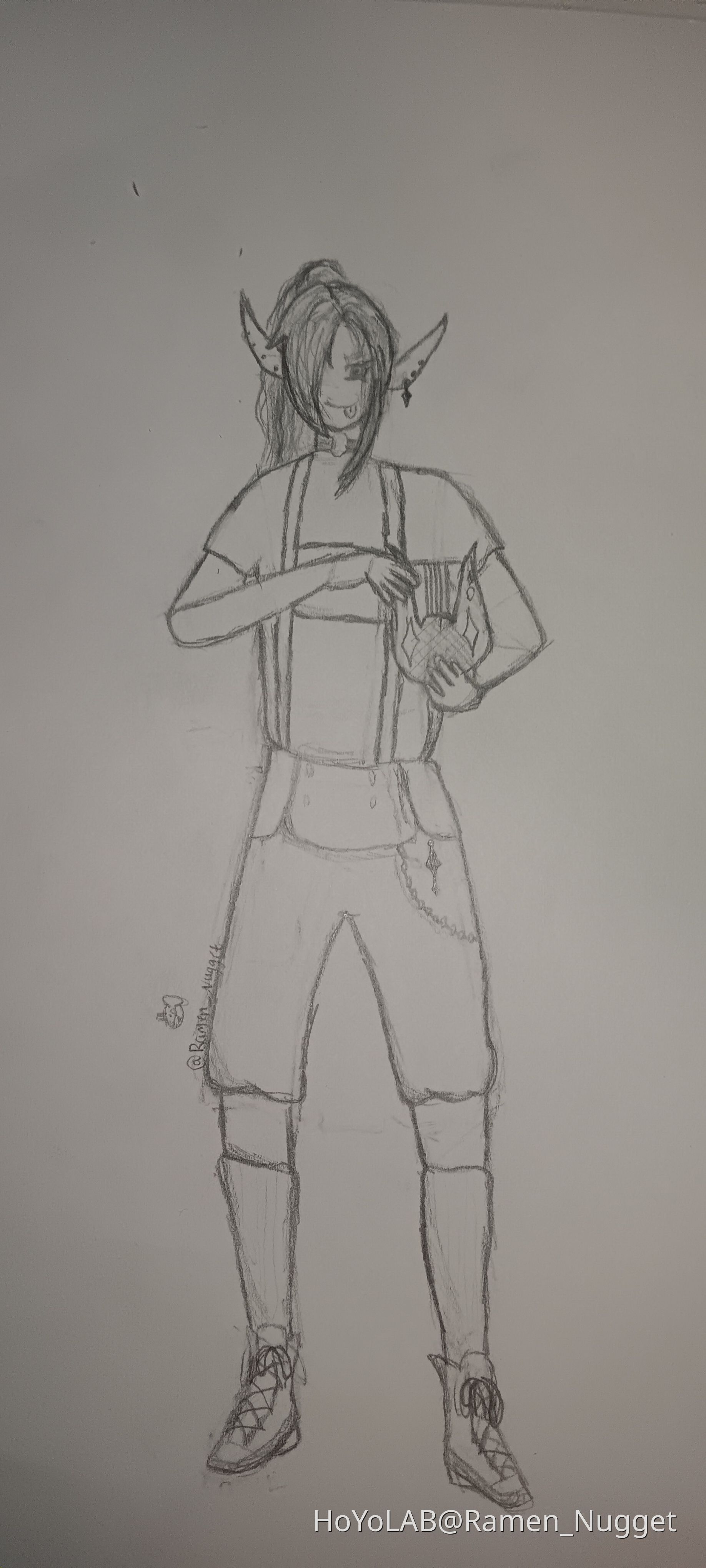 Art for A Collab I'm Working On!! (1/10 if I actually manage to draw ...