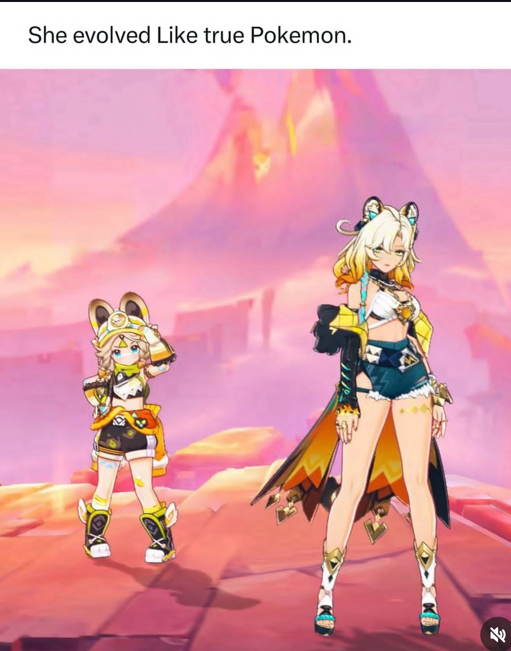 What do you think they are Pokemon or mother-daughter 😂😂😂 Don't know ...