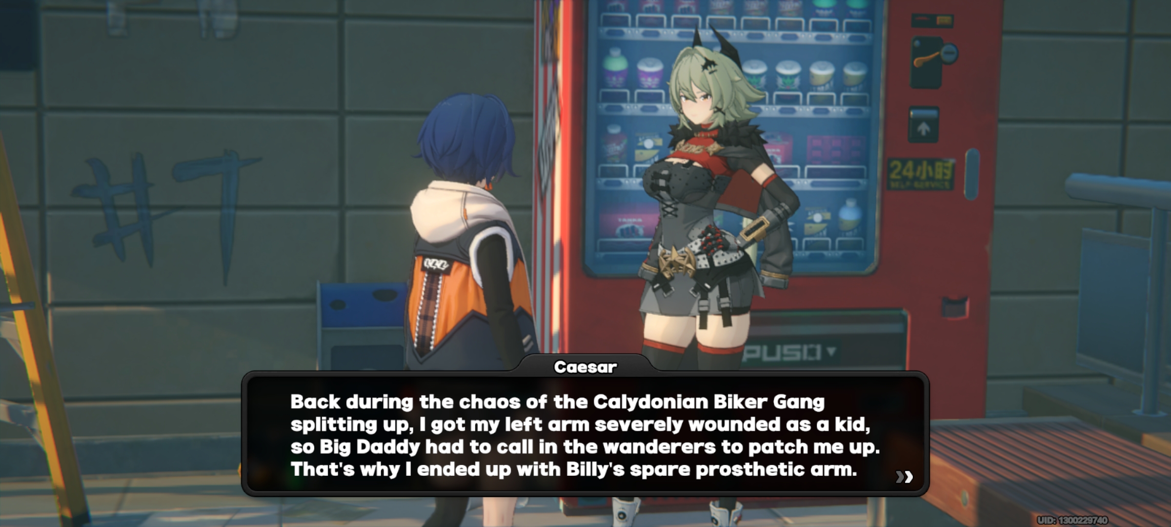 Caesar prosthetic arm lore ! Zenless Zone Zero | HoYoLAB