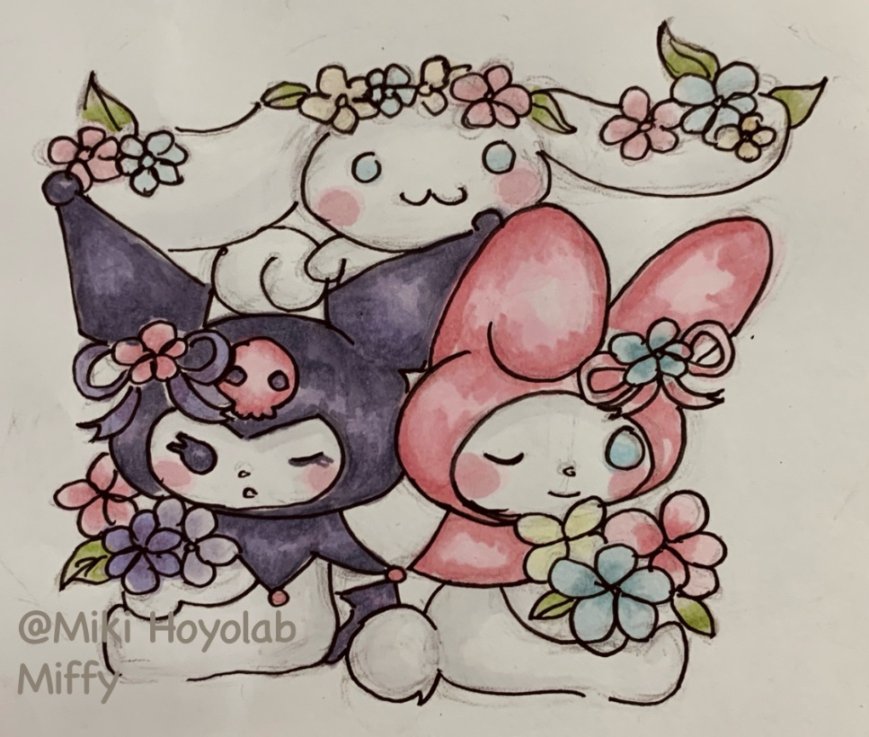 Drawing Sanrio characters! | HoYoLAB