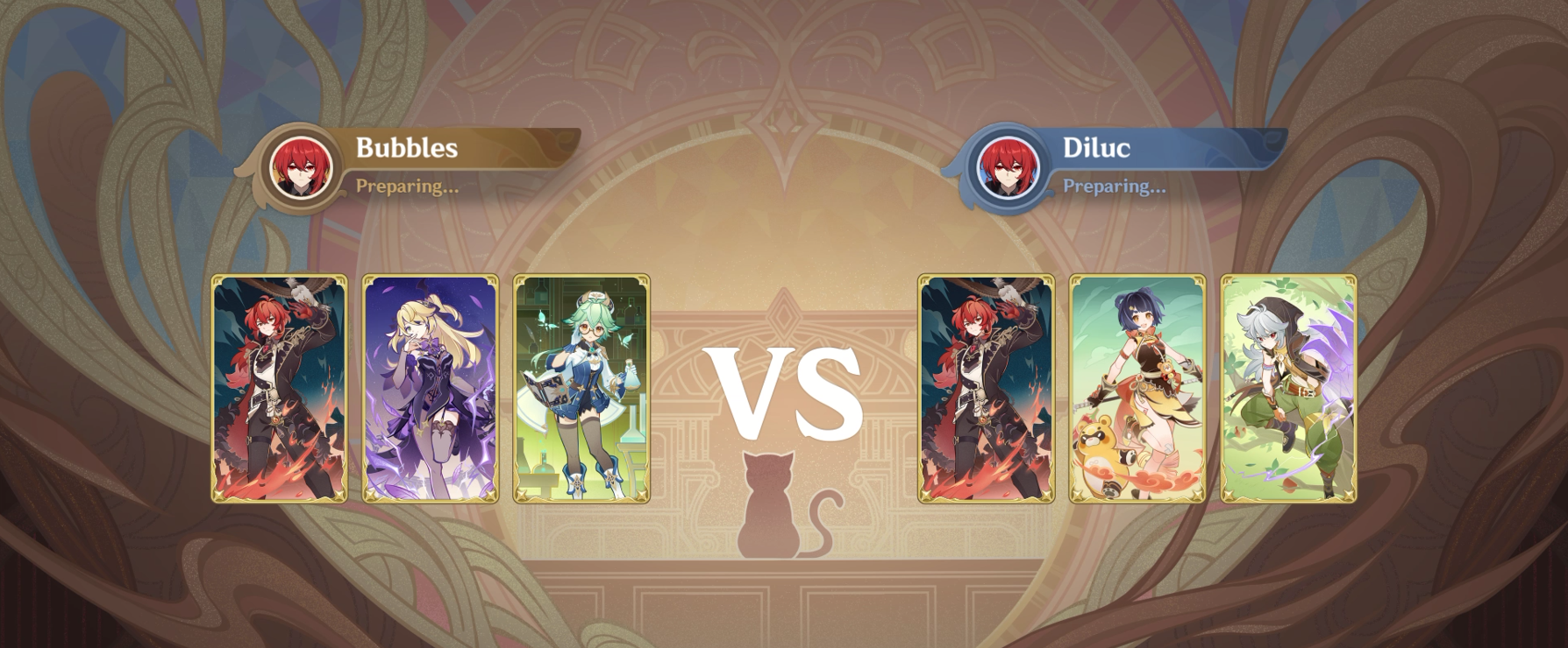 I beat Diluc in TCG with starter cards Genshin Impact | HoYoLAB