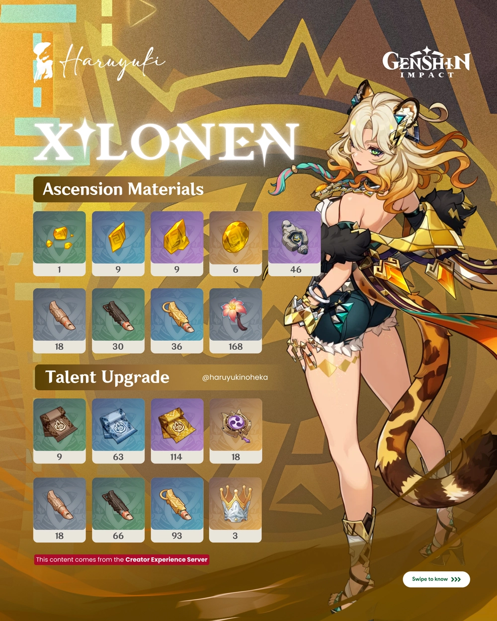 [Version 5.1] Xilonen Build Main DPS 🐆 Genshin Impact | HoYoLAB