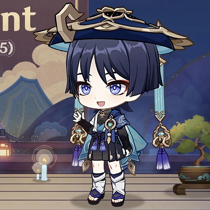 Chibi Wanderer is so cuteee😭😭😭 Genshin Impact | HoYoLAB
