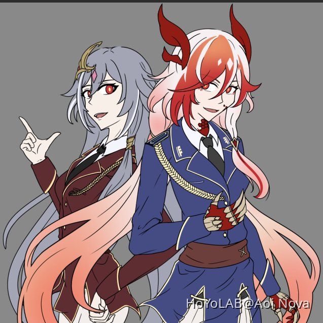 Military outfit Fu Hua and Senti Honkai Impact 3rd | HoYoLAB