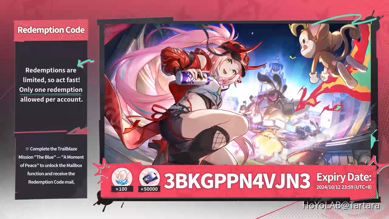2.6 Redemption Codes Honkai: Star Rail | HoYoLAB