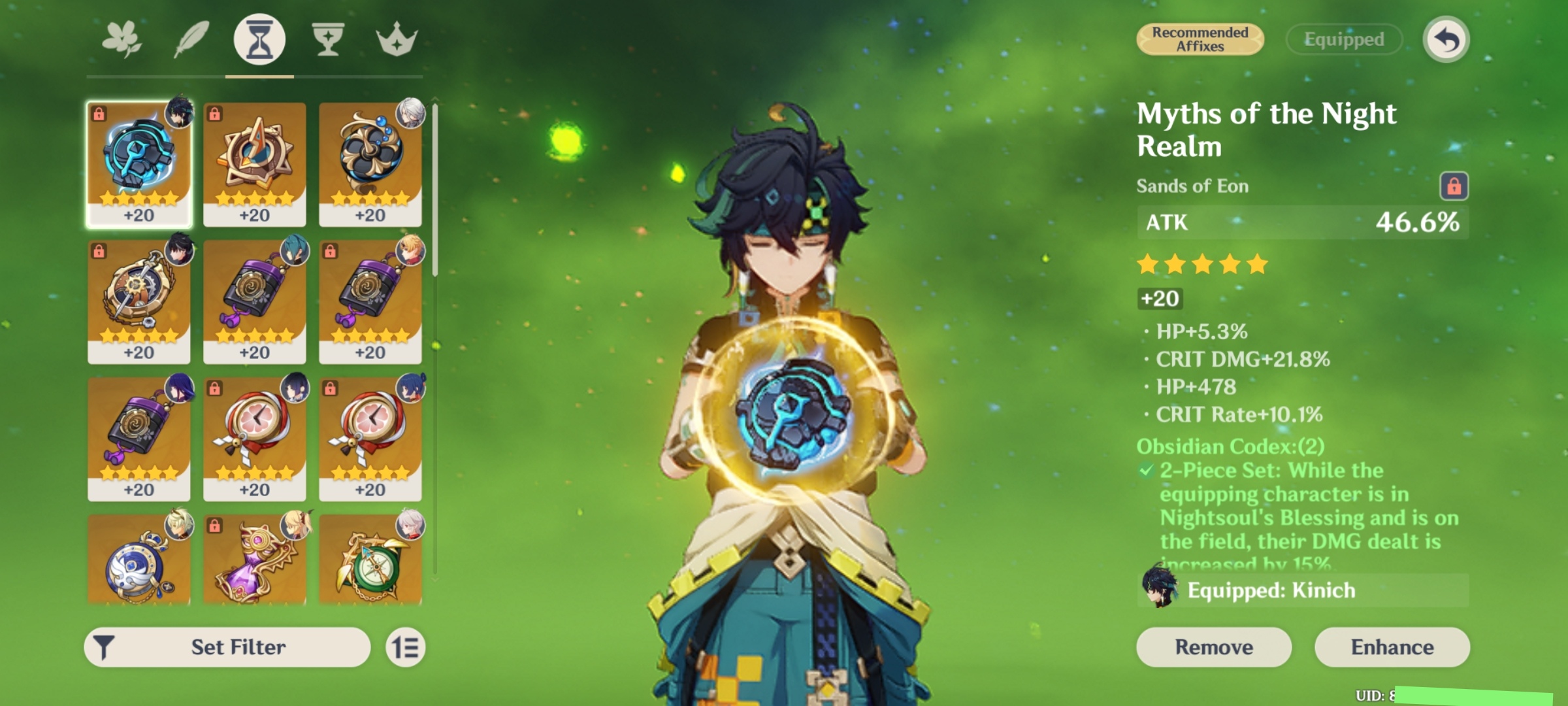 Kinich f2p build Genshin Impact | HoYoLAB