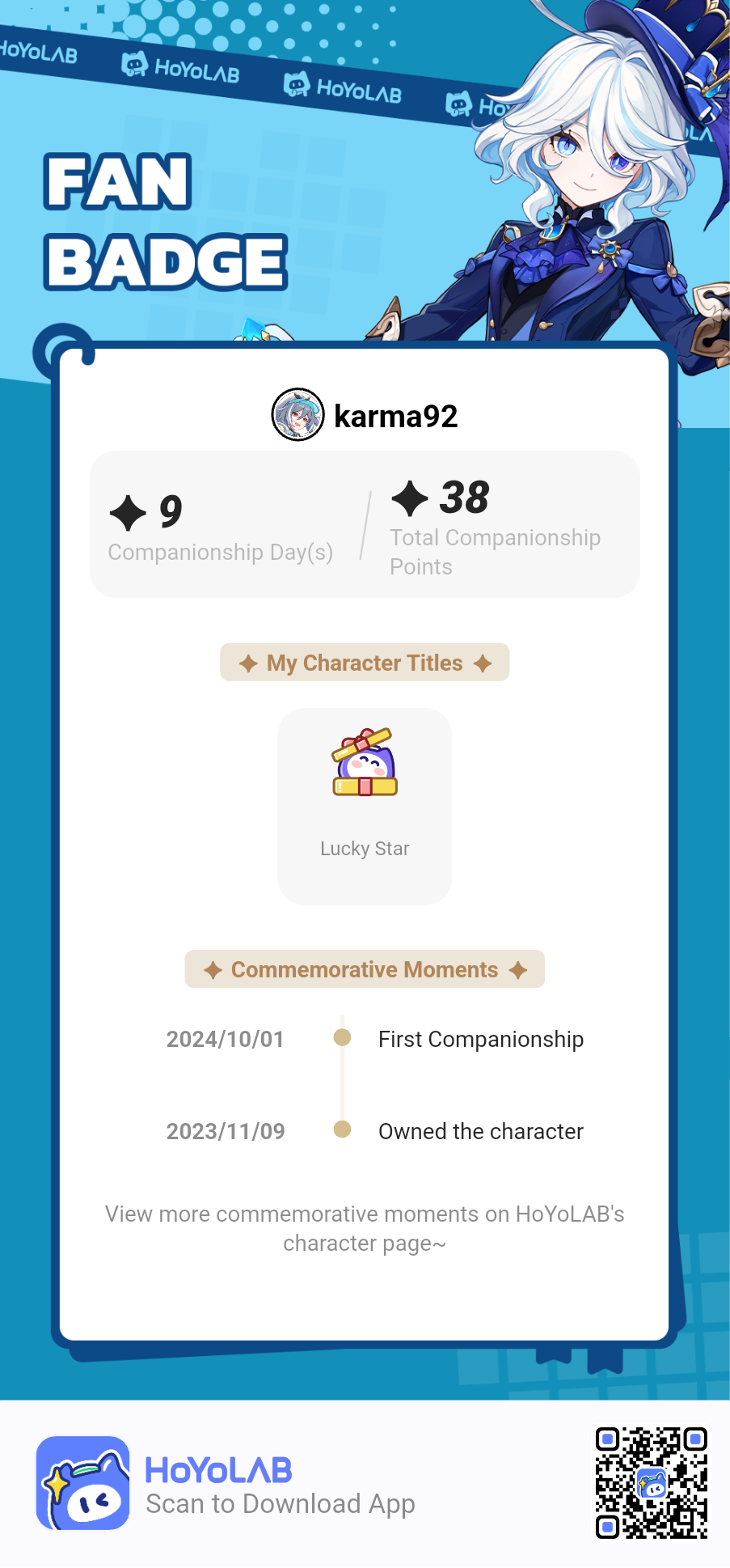 Furina companionship journey Genshin Impact | HoYoLAB