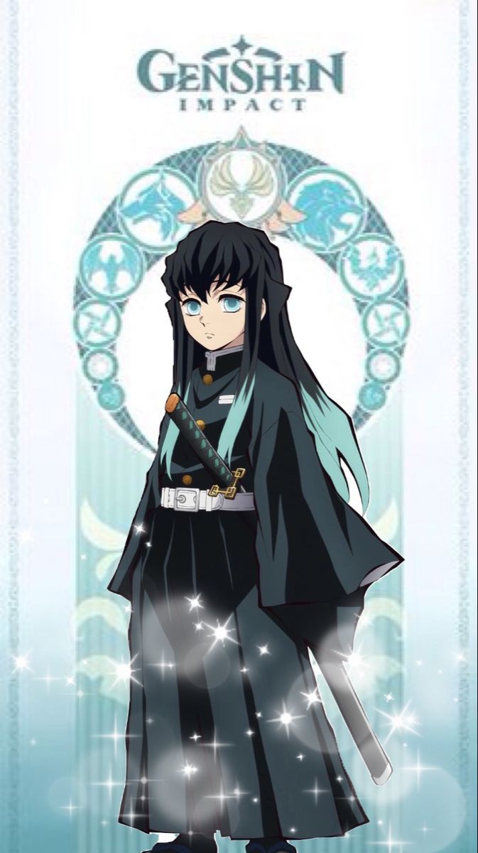 KNY FAN ️ ️ ️!!!!!Моя подруга Genesis любить Muichiro 💙💙💙🤣🤣А Ви кого? Genshin Impact | HoYoLAB