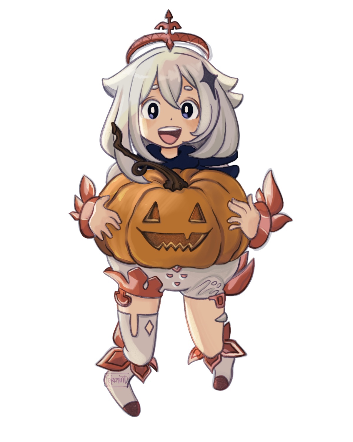 Pumpkin Paimon Genshin Impact | HoYoLAB