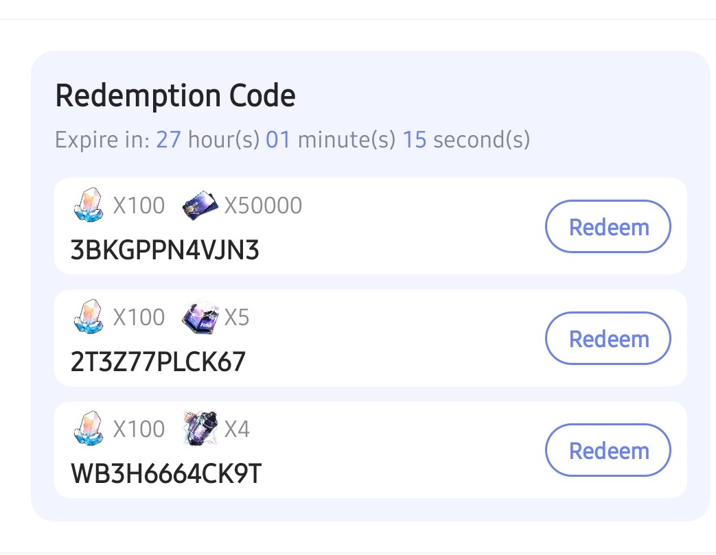 Limited Time Redemption Codes (11 Oct) Honkai: Star Rail | HoYoLAB