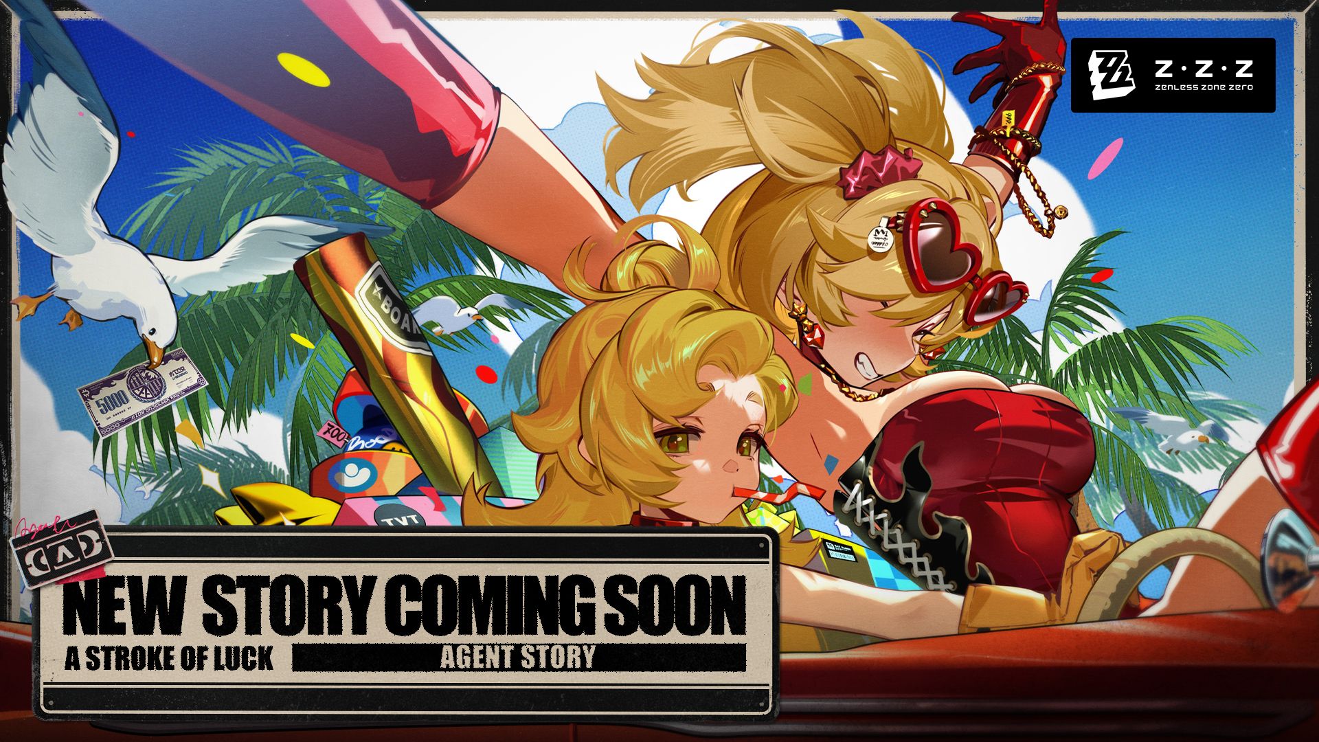 New Agent Story "A Stroke of Luck" Available Zenless Zone Zero | HoYoLAB