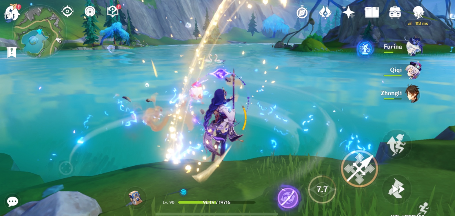 Raiden and friends post. Genshin Impact | HoYoLAB