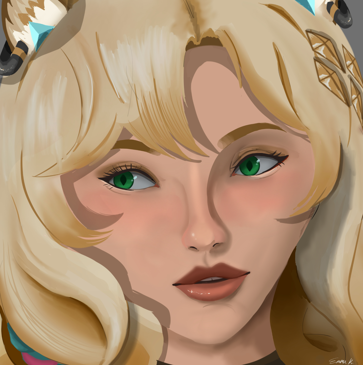 Xilonen in my style! Genshin Impact | HoYoLAB