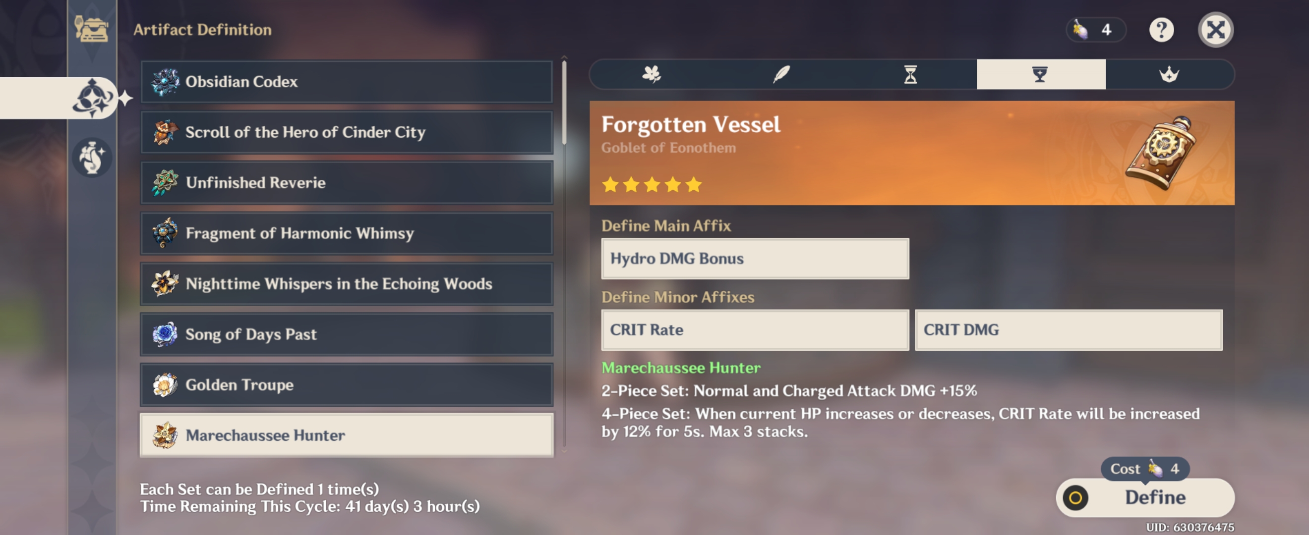 Hydro dragon is finally happy (Artifact transmutor) Genshin Impact ...