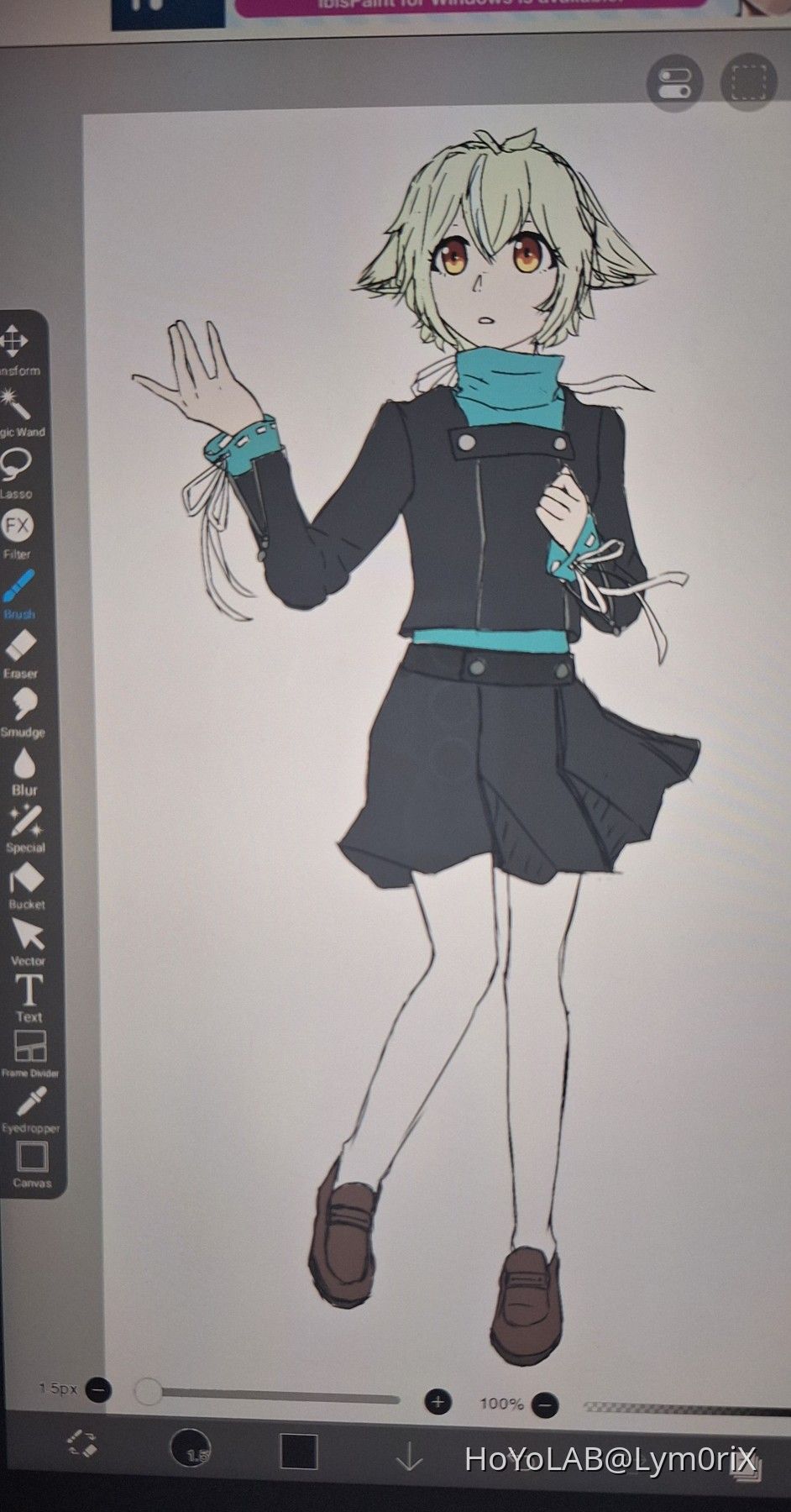 Sucrose in Fuukas outfit WIP Genshin Impact | HoYoLAB