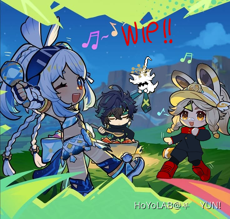 Natlan dynamic trio as JJK trio!! (WIP) Genshin Impact | HoYoLAB