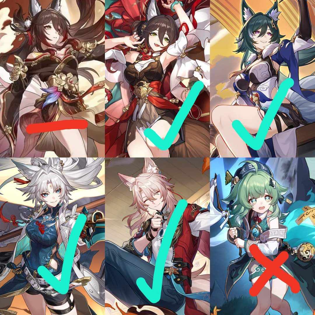 How Many Do You Have? (Foxian Units) Honkai: Star Rail | HoYoLAB