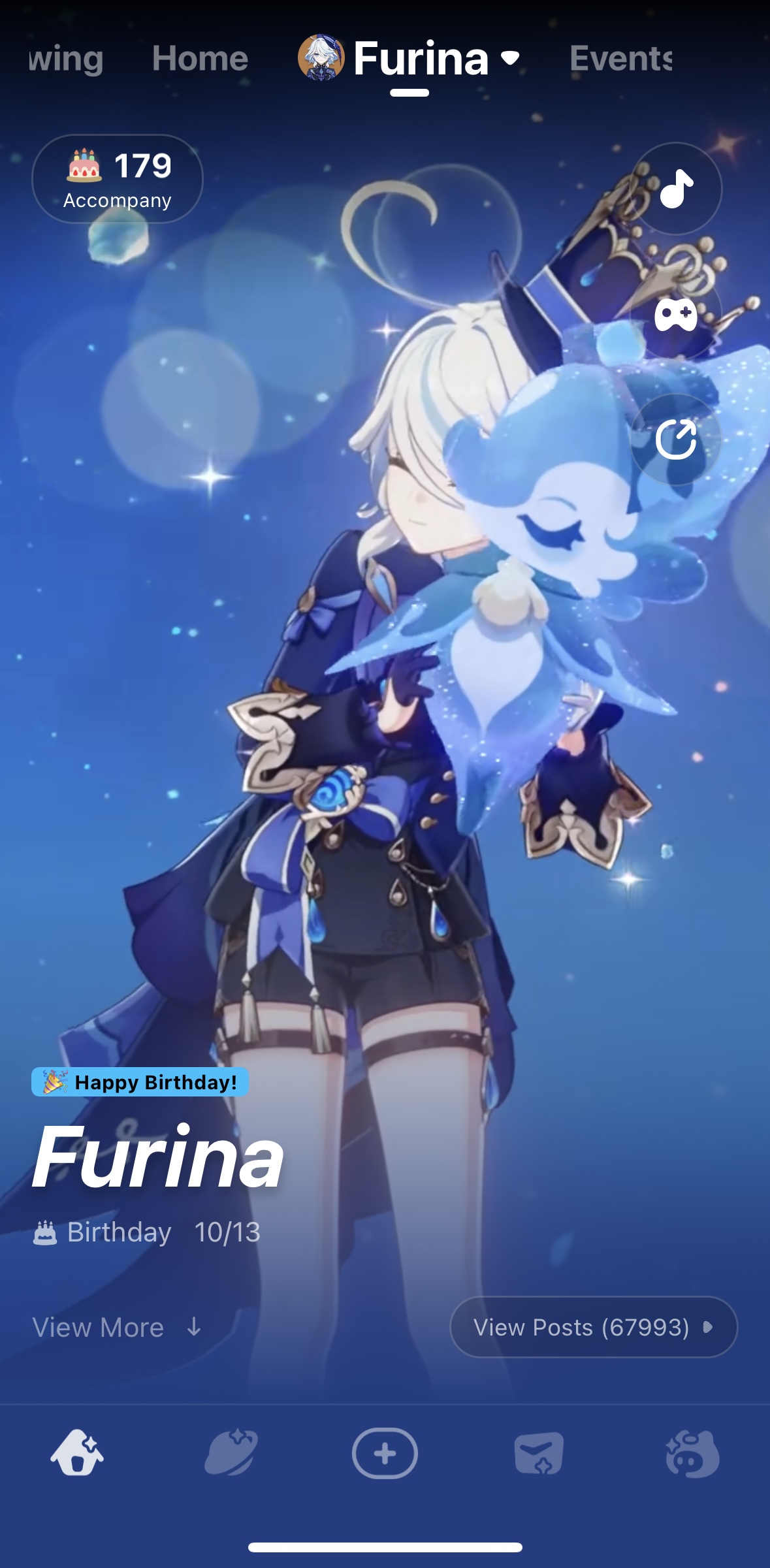 happy birthday my dear furina!!! ^_^ Genshin Impact | HoYoLAB