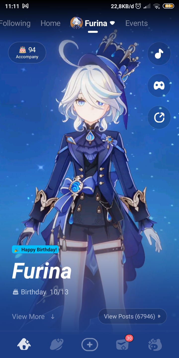 Happy birthday Furina Genshin Impact | HoYoLAB