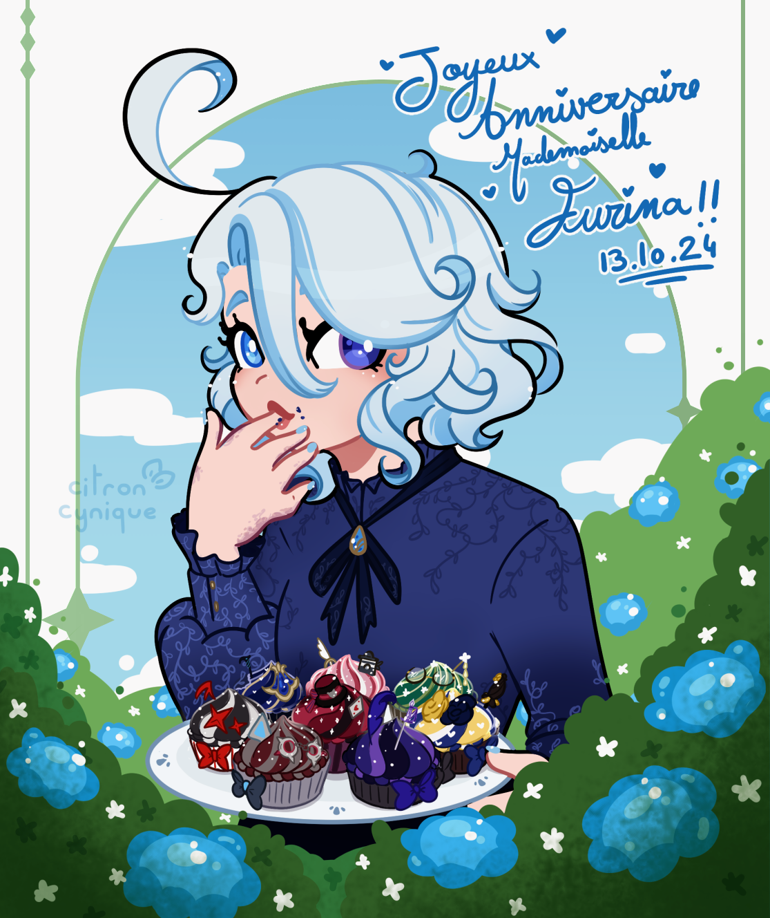 Happy Birthday, Furina! Genshin Impact | HoYoLAB