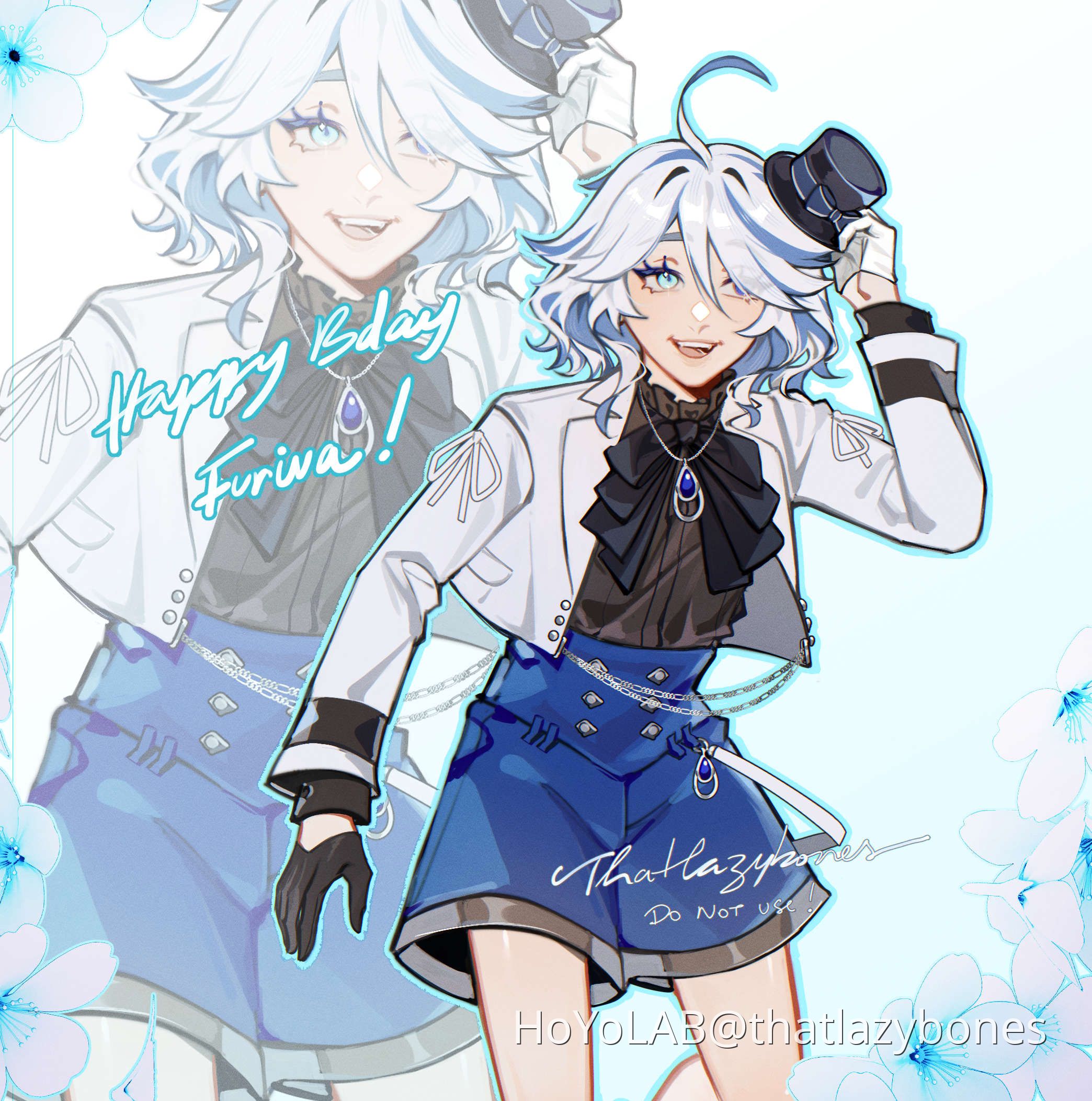 Happy birthday Fufuu 🩵🩵 Genshin Impact | HoYoLAB