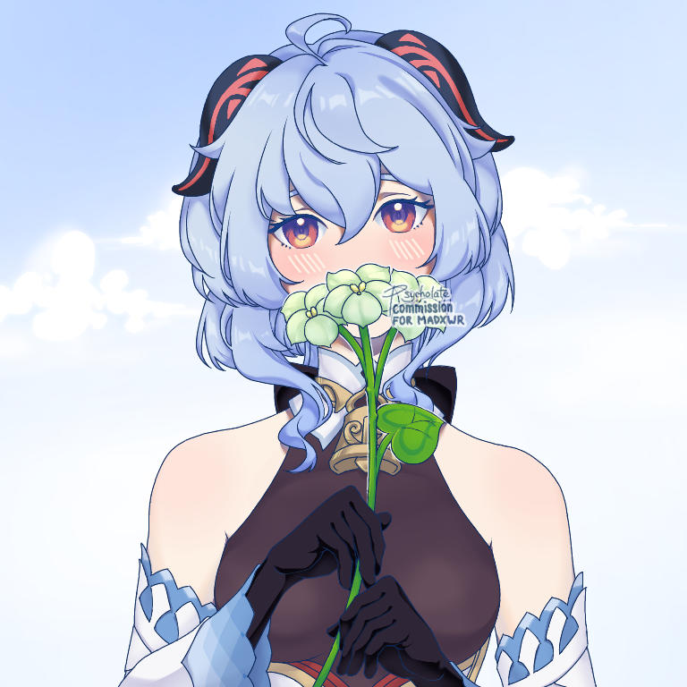 I was commissioned to draw Ganyu Genshin Impact | HoYoLAB