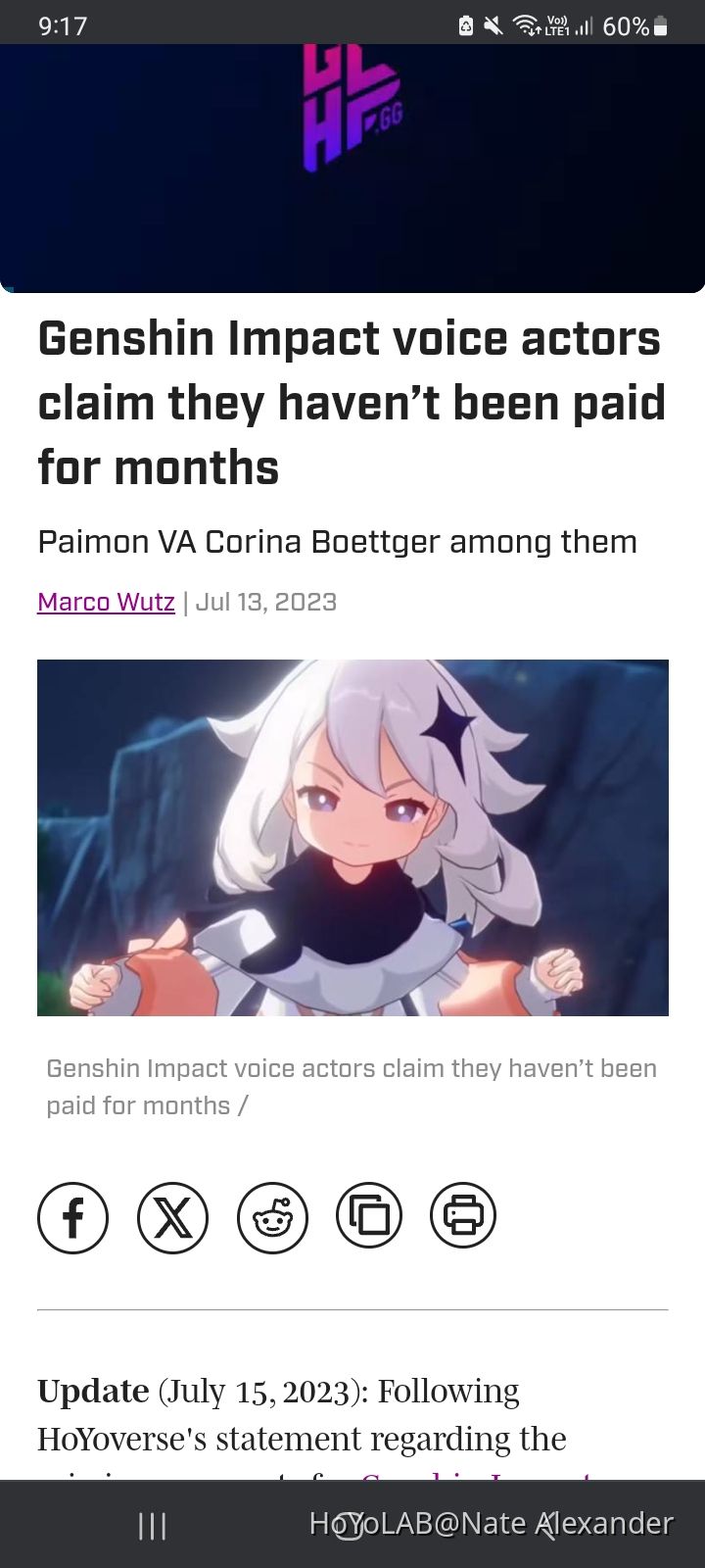 Paimon VA Genshin Impact | HoYoLAB