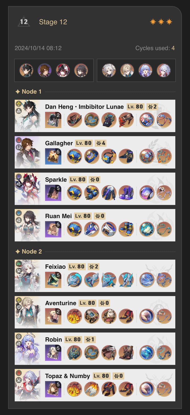 E6 Gallagher when :( Honkai: Star Rail | HoYoLAB