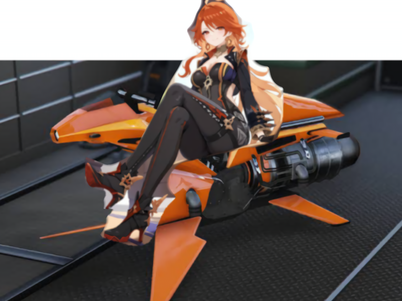 how i imagined Mavuika's bike will look like Genshin Impact | HoYoLAB