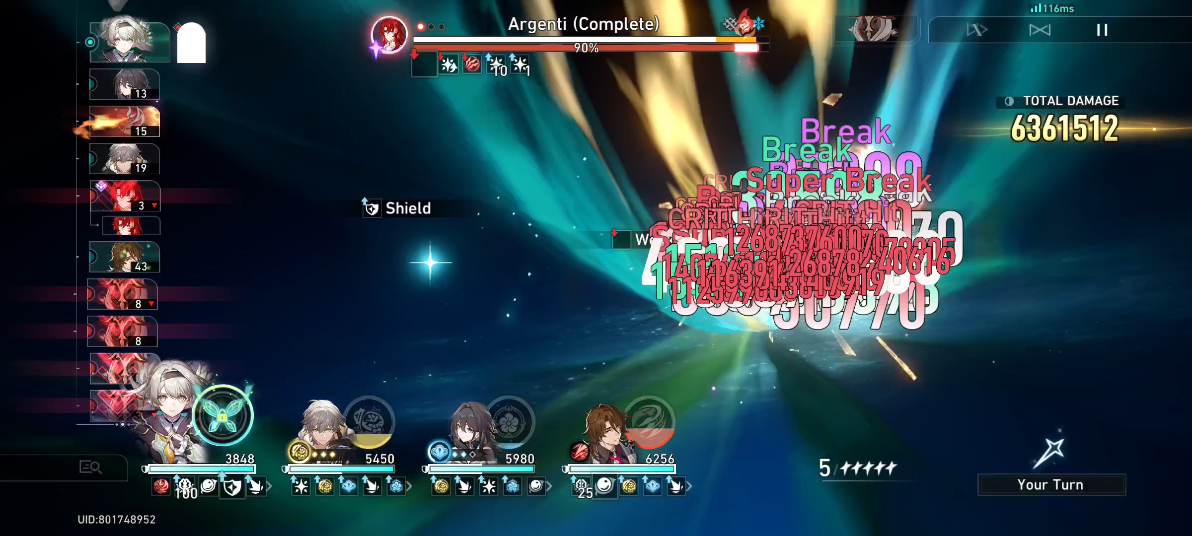 Damage showcase BREAK Honkai: Star Rail | HoYoLAB