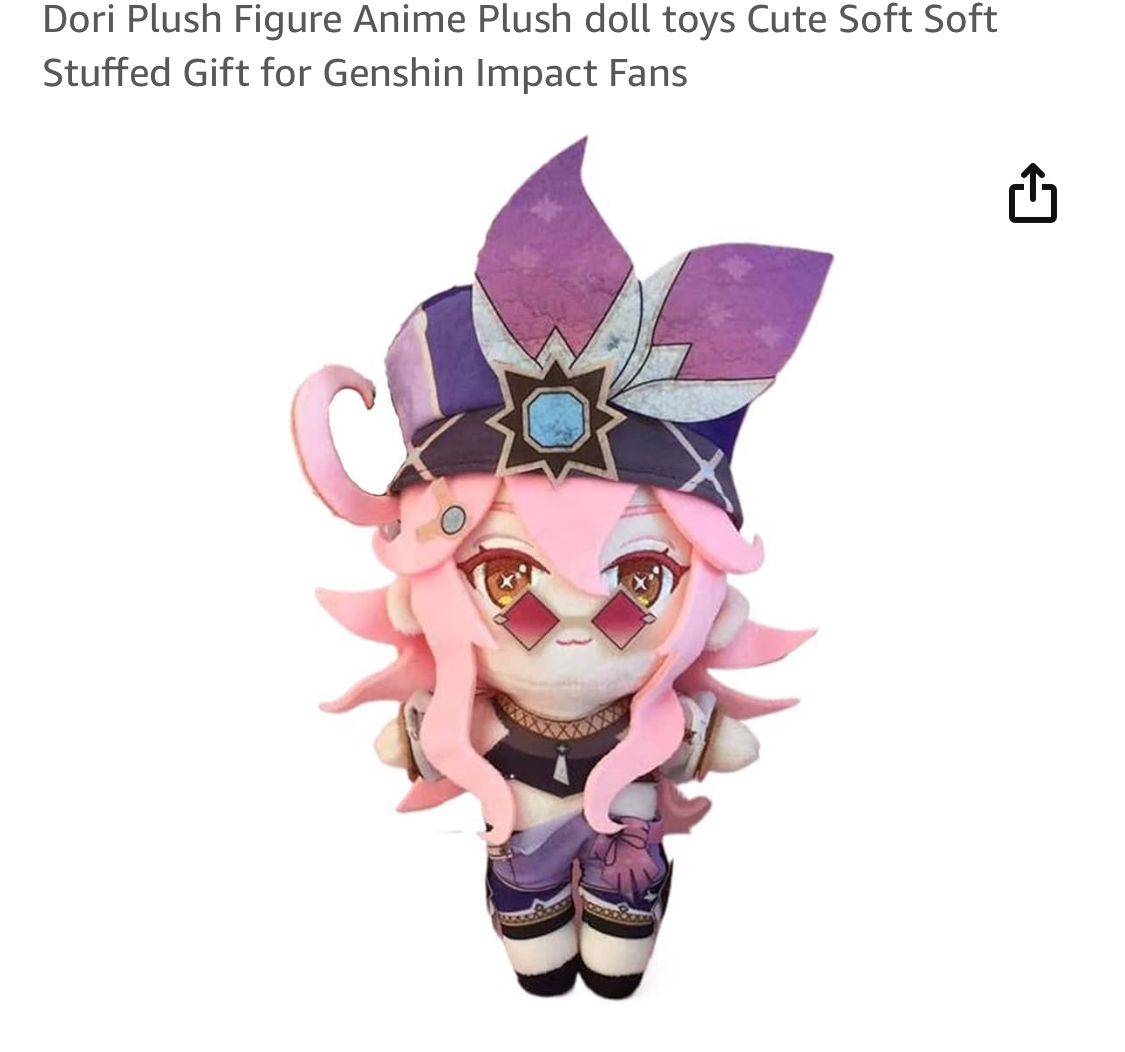 Cursed plushies on Amazon I found at 1 am Genshin Impact | HoYoLAB