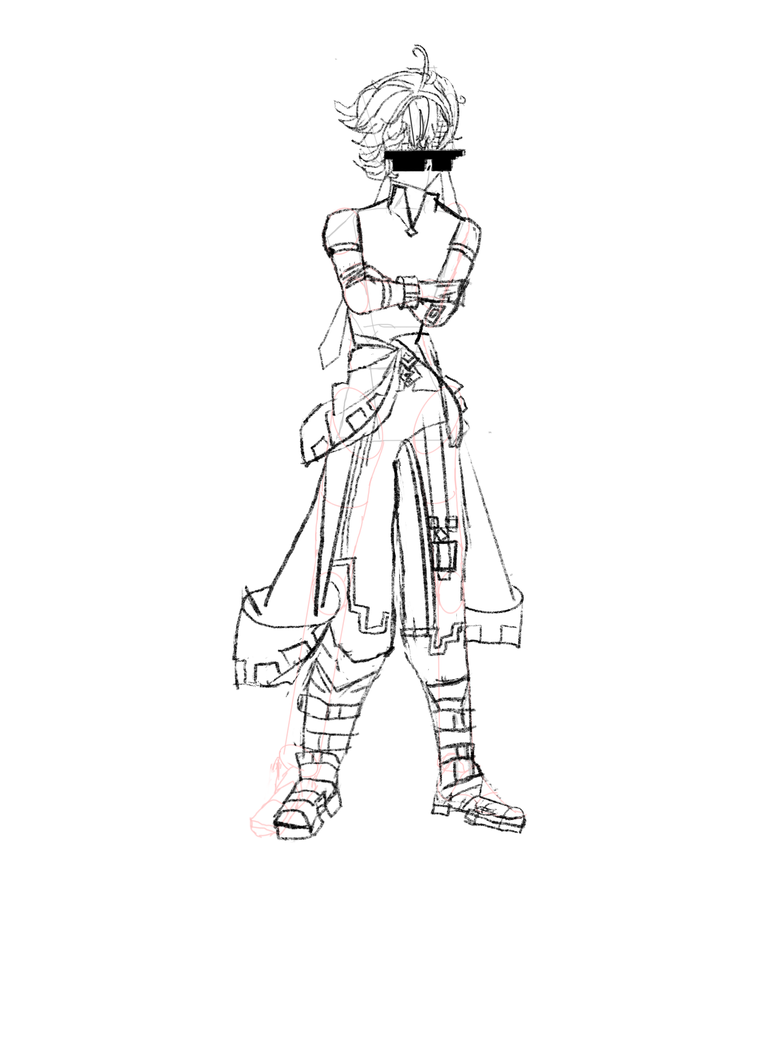 Kinich sketch Genshin Impact | HoYoLAB