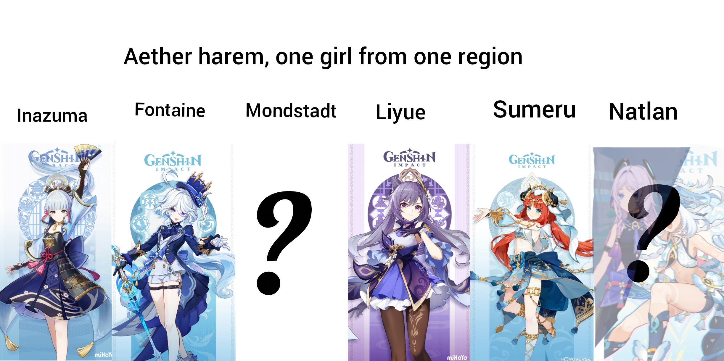 Aether harem Genshin Impact | HoYoLAB