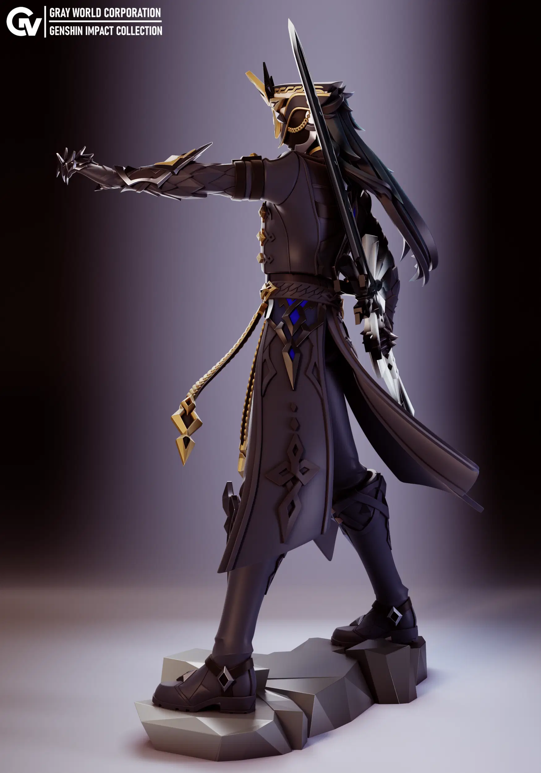 Capitano | Model for printing Genshin Impact | HoYoLAB