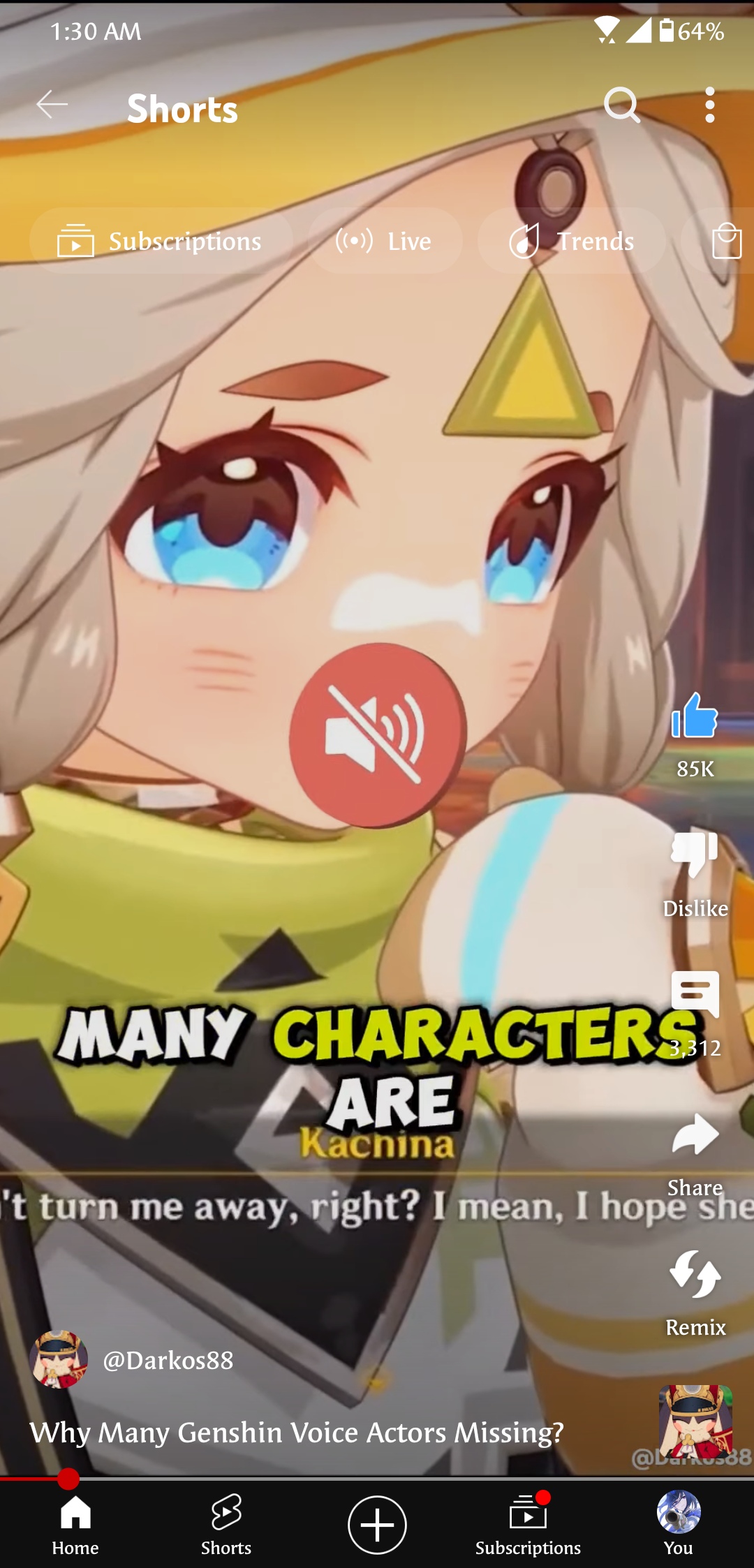 Missing voice. . . . . Genshin Impact | HoYoLAB