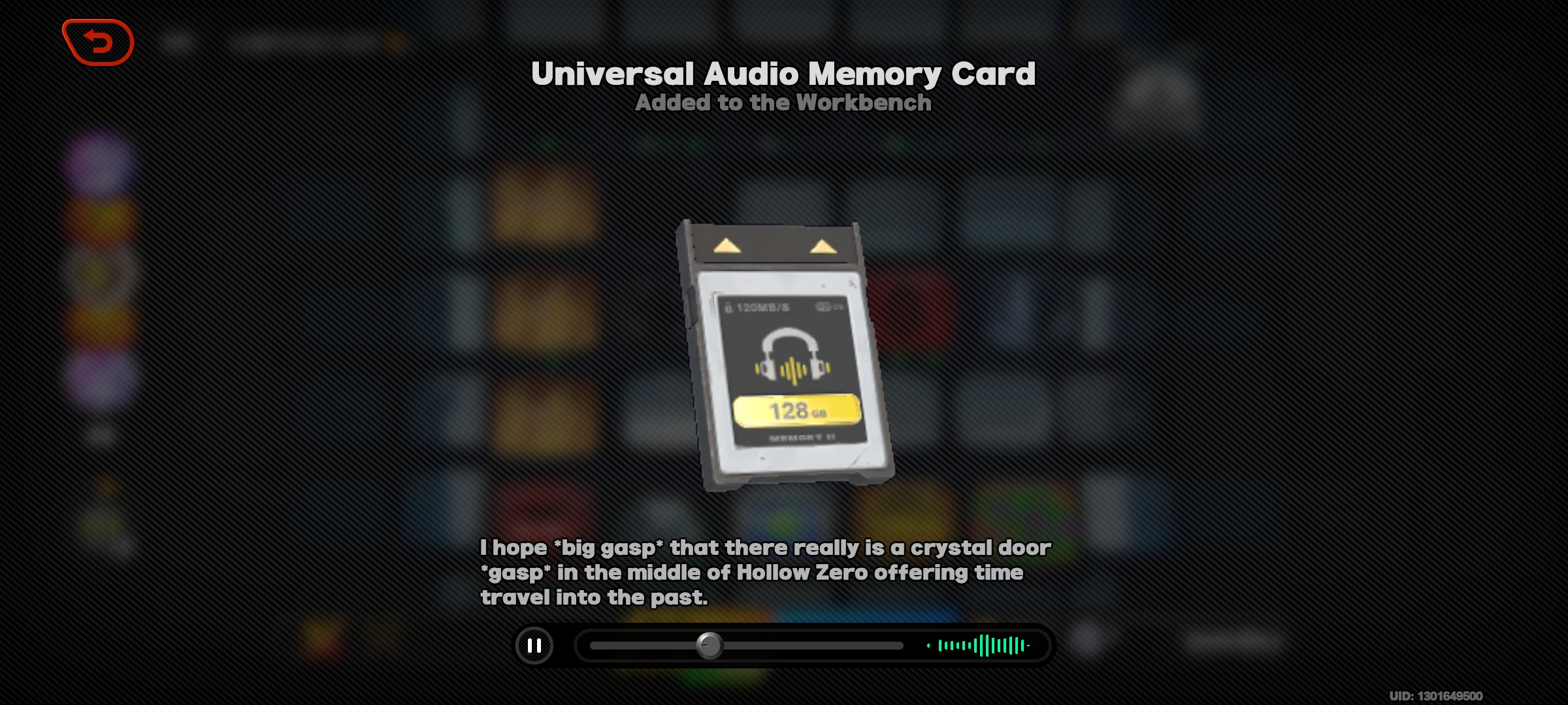 They are hinting at the possibility of Time travel. Zenless Zone Zero ...
