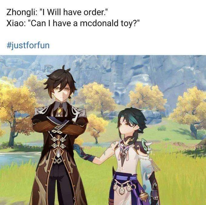 Can I get double cheese burger please? Genshin Impact | HoYoLAB