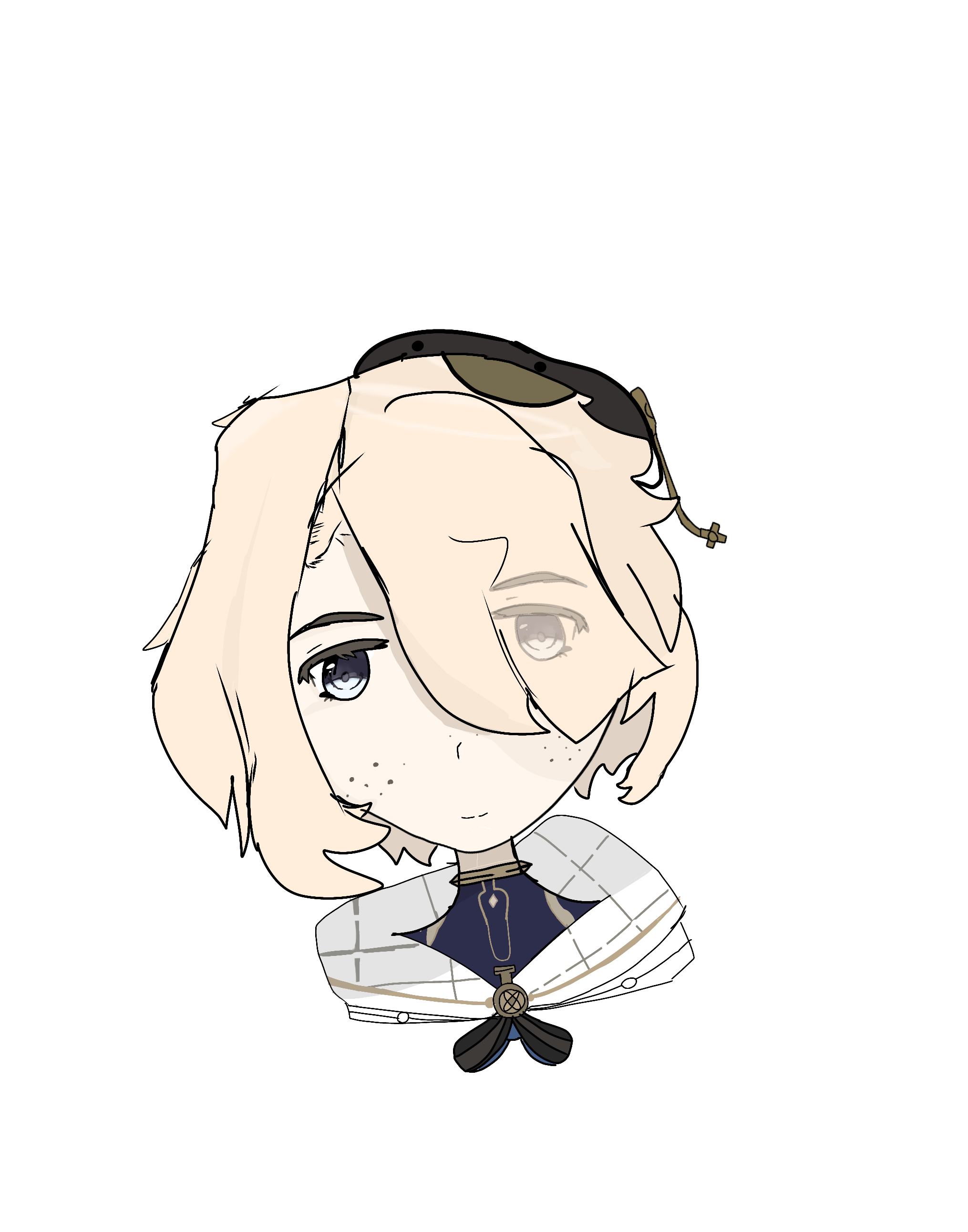 Freminet drawing that for some reason took 3 hours… Genshin Impact ...