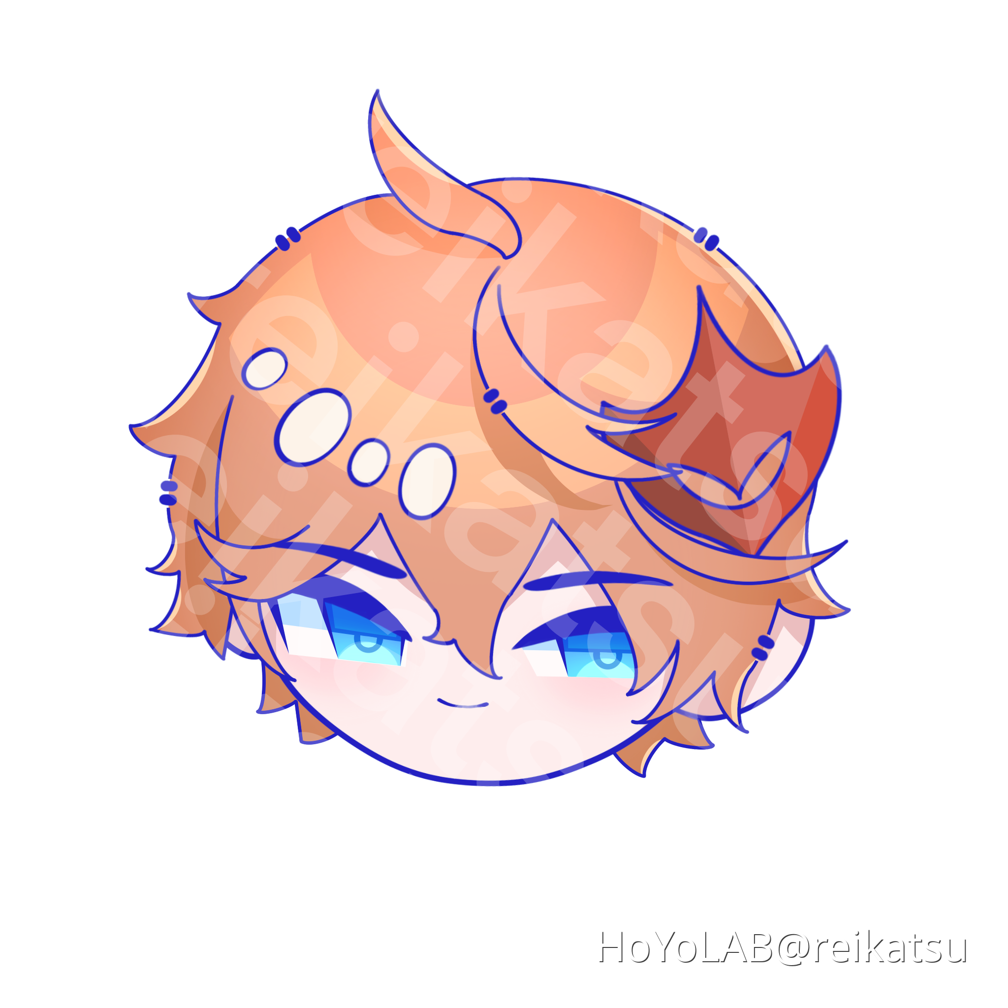 Childe Chibi Keychain design Genshin Impact | HoYoLAB