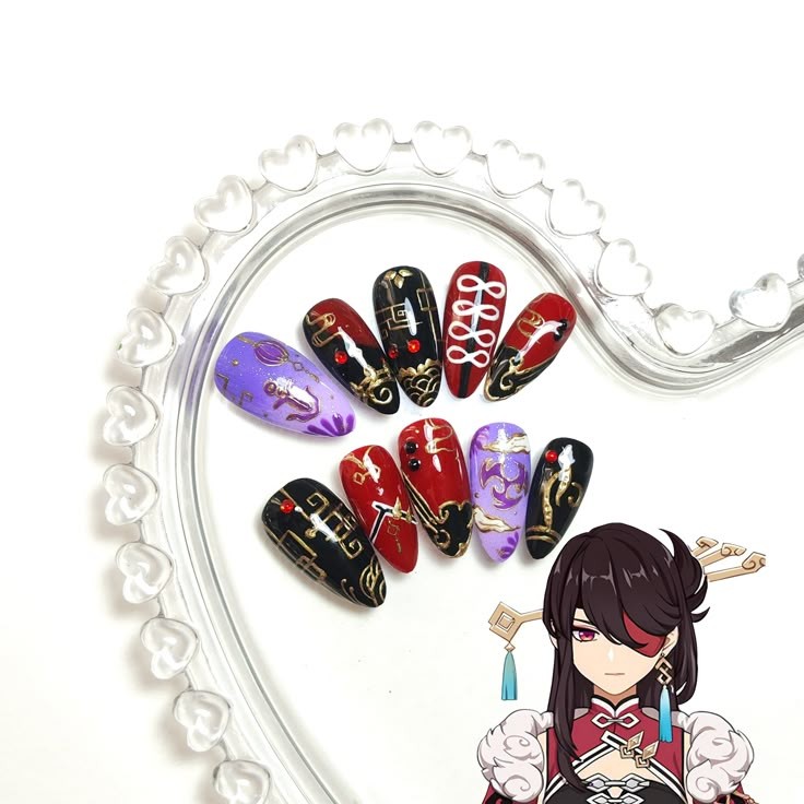 Nails inspired by genshin impact characters Genshin Impact | HoYoLAB