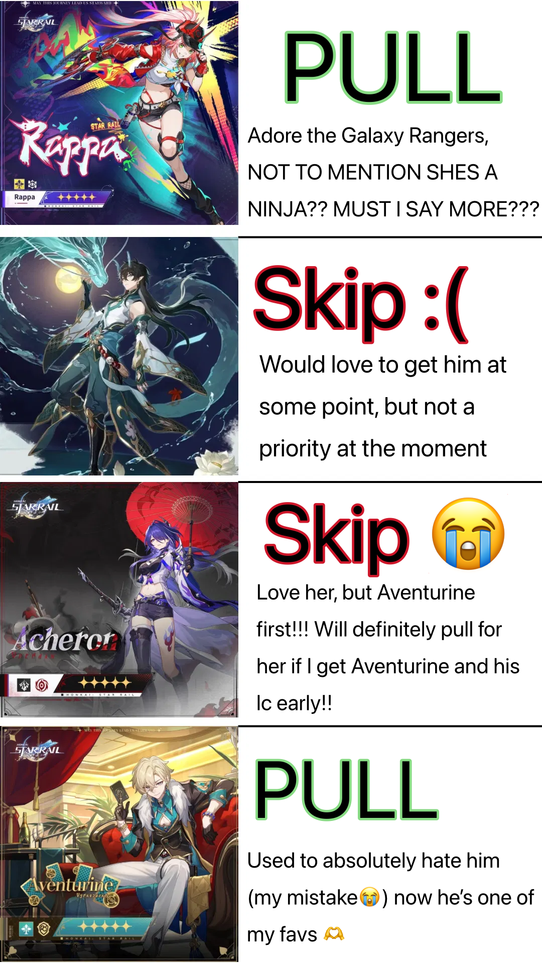 HSR 2.6 Pull Plans!! Honkai: Star Rail | HoYoLAB