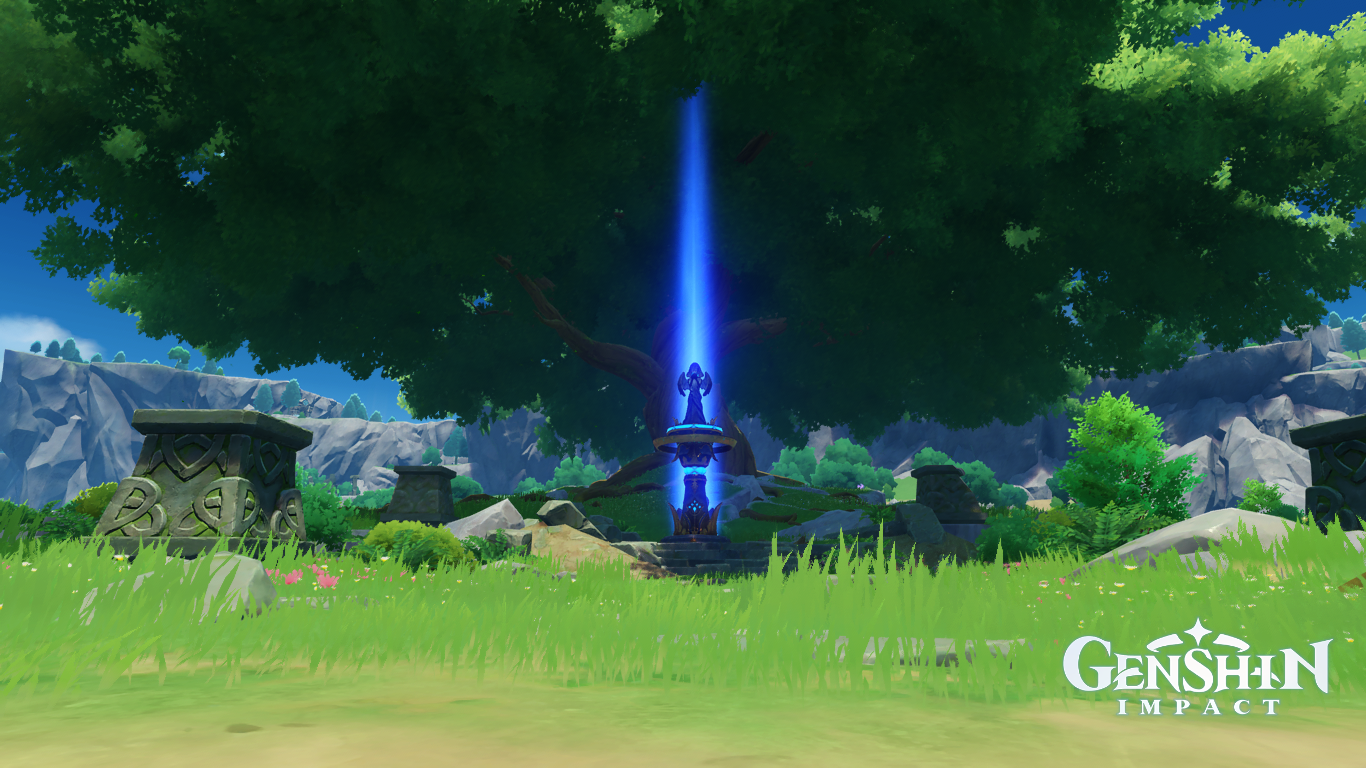 This place will always be my comfort teleport place Genshin Impact ...