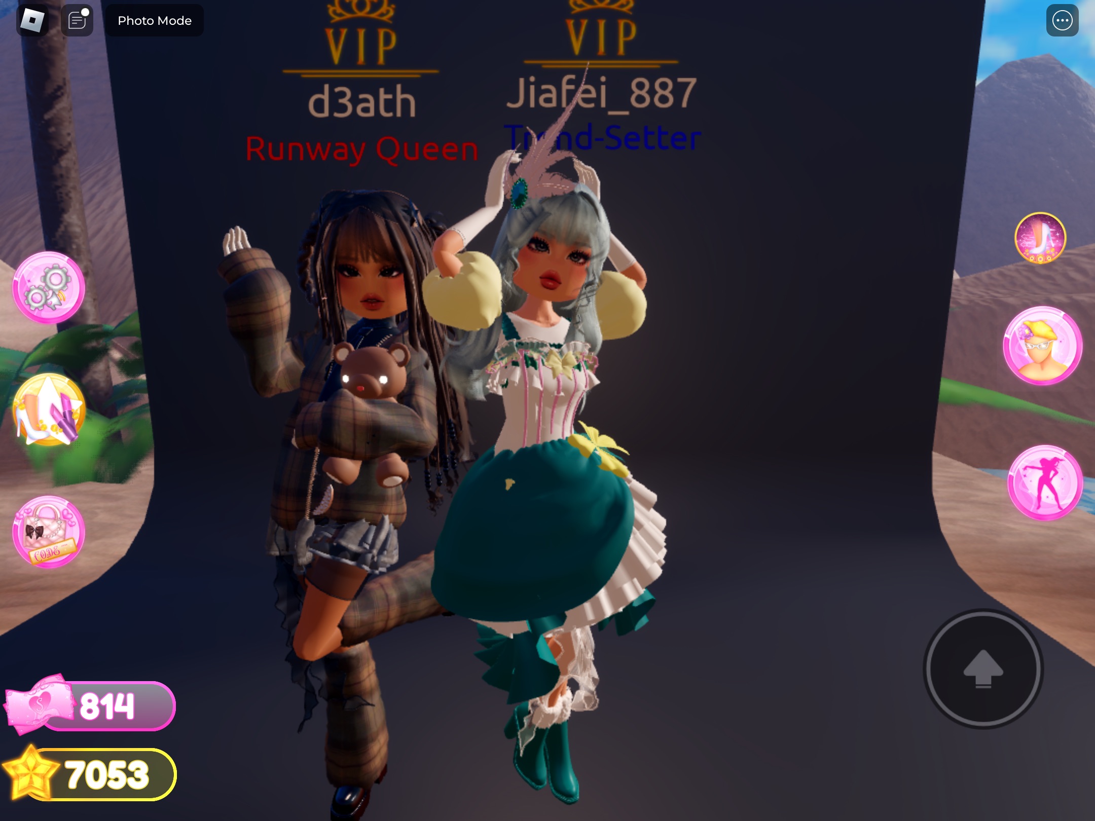 Me and my friend playing dti fee play mode | HoYoLAB