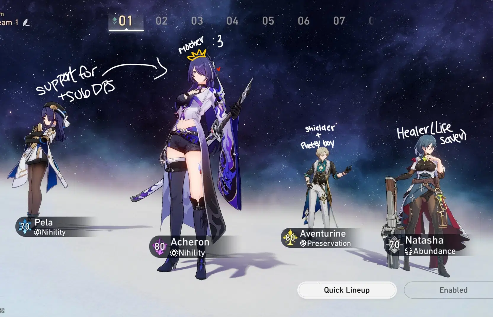 my hsr team Honkai: Star Rail | HoYoLAB