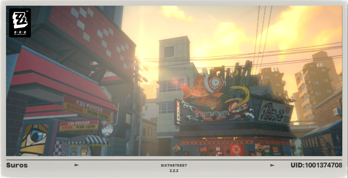A picture I took of the town in ZZZ Zenless Zone Zero | HoYoLAB