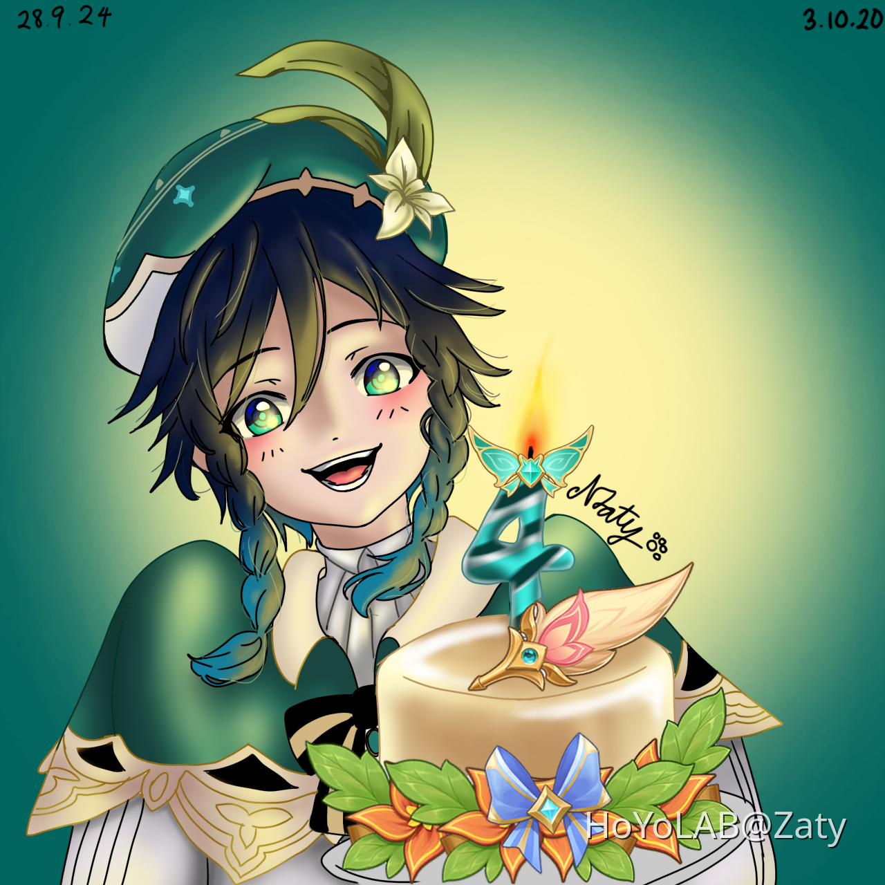 Happy 4th Anniversary Genshin Impact!! Genshin Impact | HoYoLAB