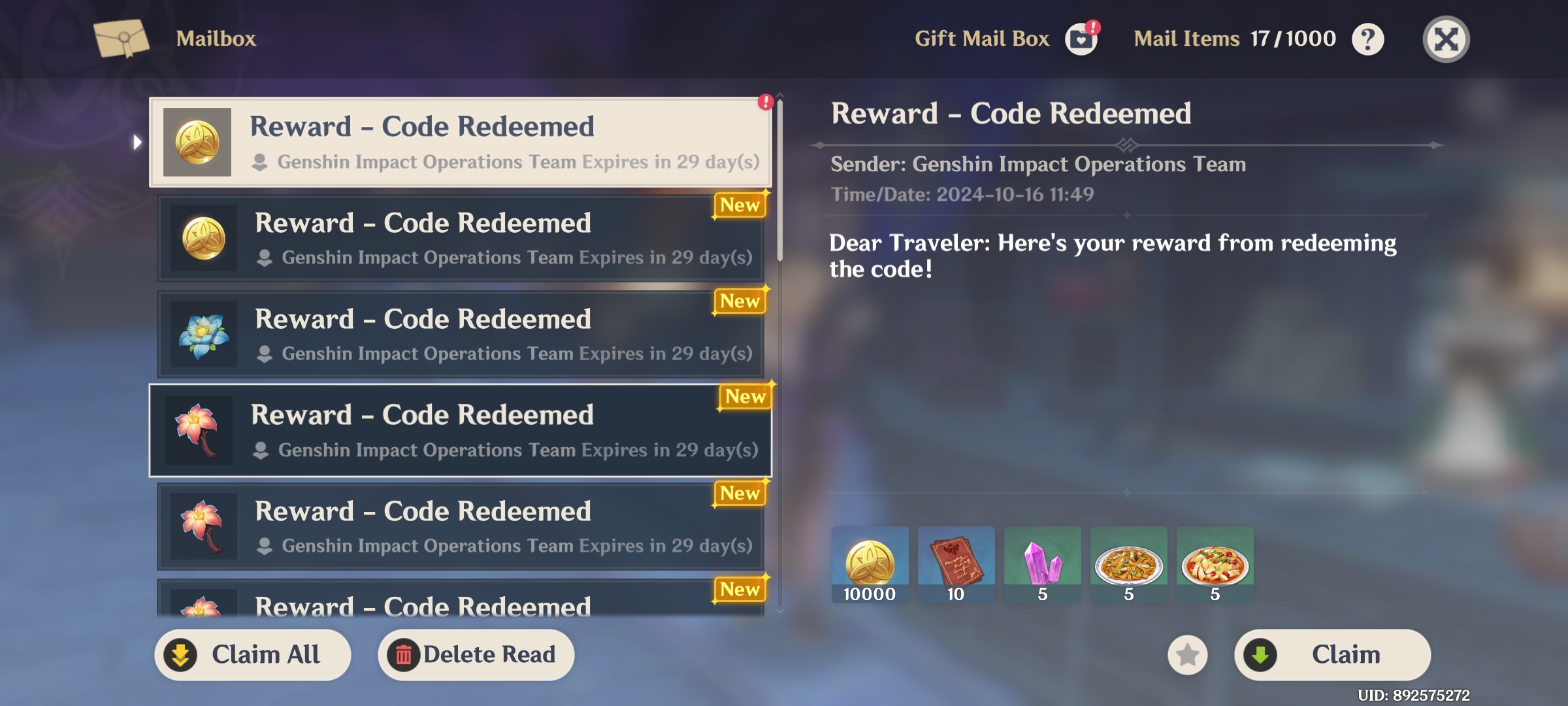 2 Primogems Code & 7 Mora Redeem Codes Genshin Impact | HoYoLAB