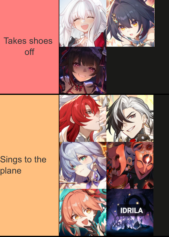 Hsr characters in a plane Honkai: Star Rail | HoYoLAB