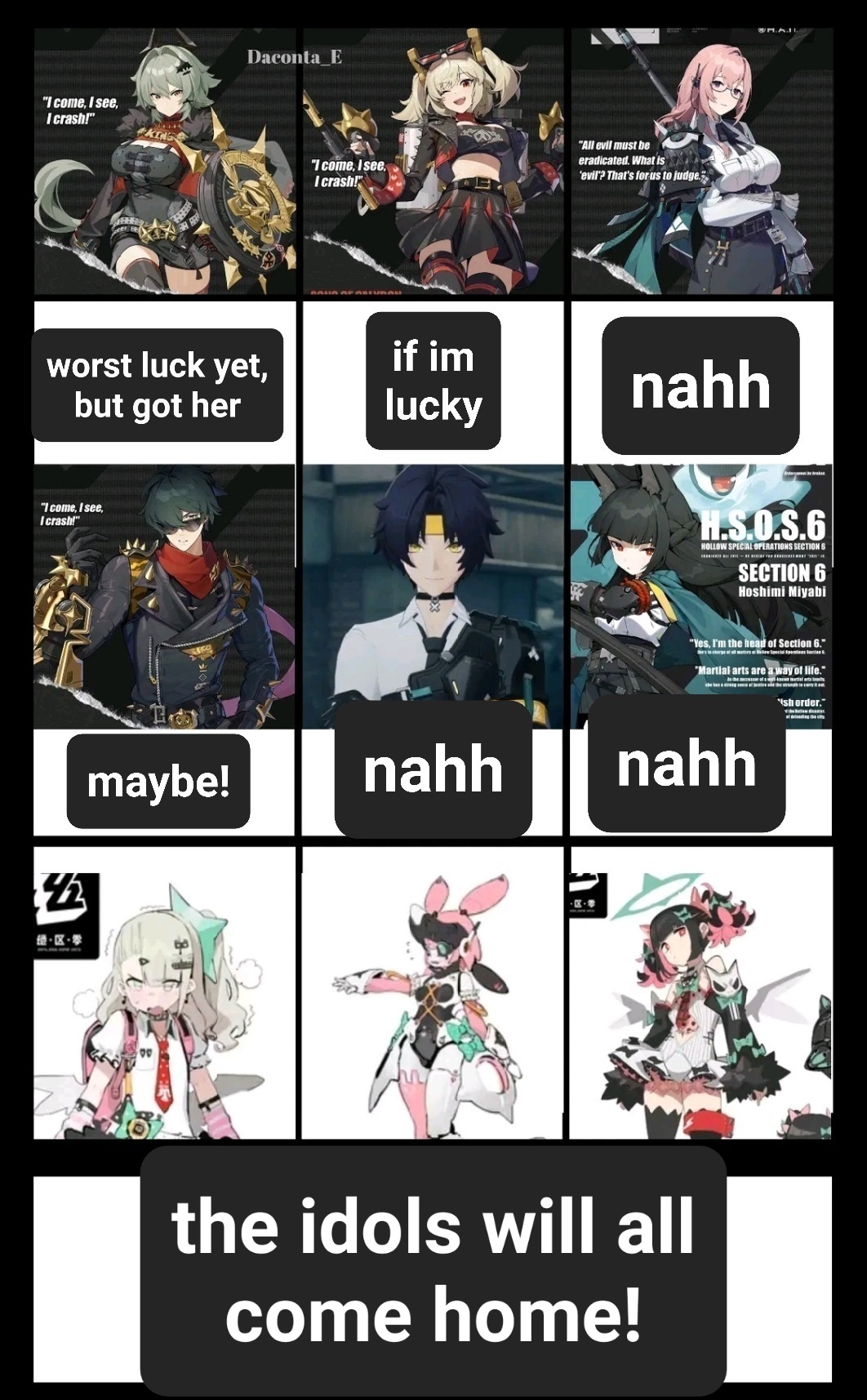 All in for the idols! Zenless Zone Zero | HoYoLAB